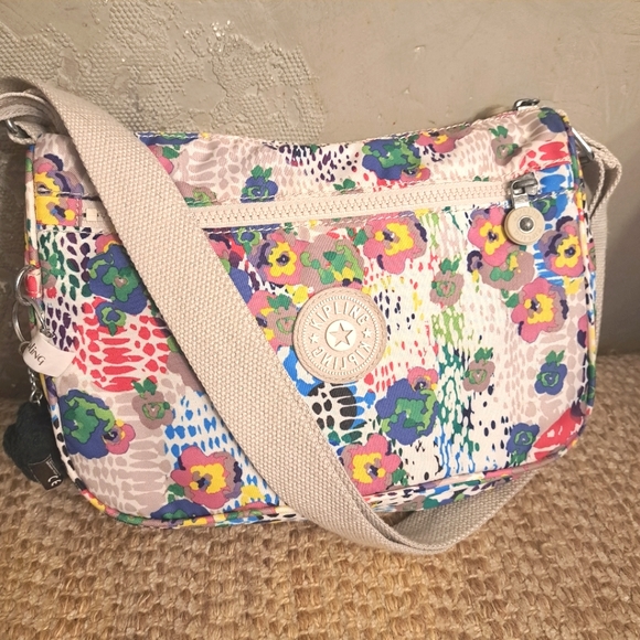 Kipling | Bags | Kipling Floral Nylon Crossbody Bag | Poshmark